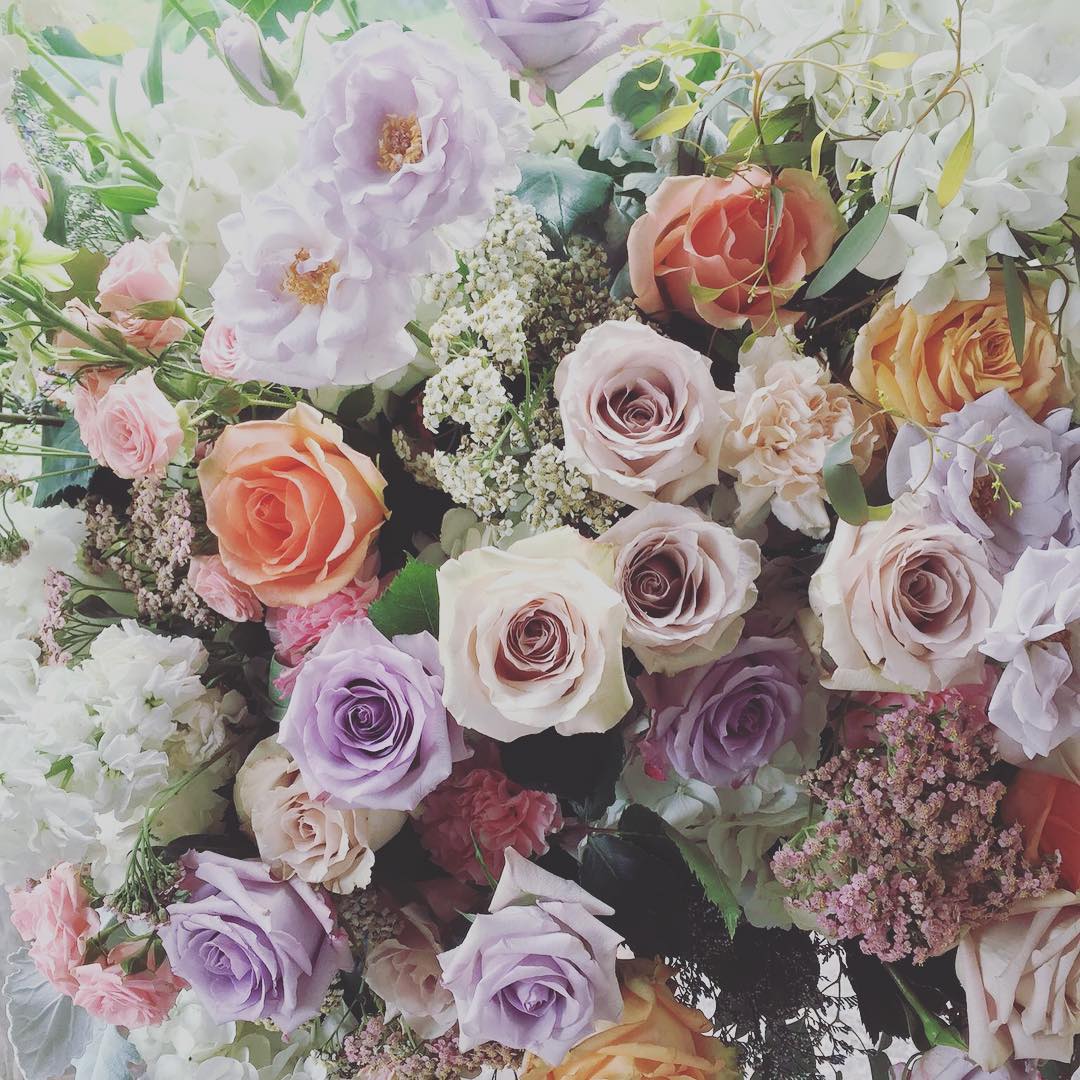 Peach & Lavender Color Palette - Canary Floral Blog